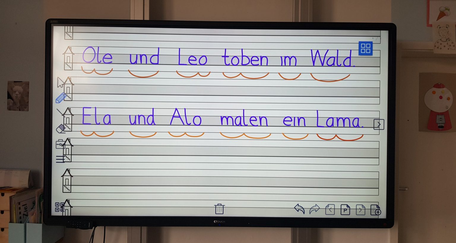 Neue digitale Tafeln für unsere Schule – Schule Beim Pachthof